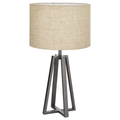Table Lamp With Linen Shadetable Lampslighting Lamp Table Lamp