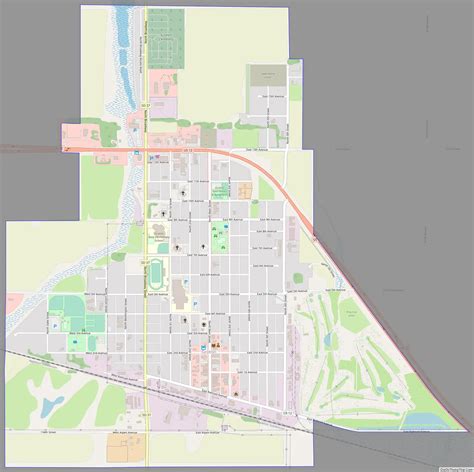 Map Of Groton City South Dakota Thong Thai Real