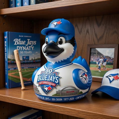 Toronto Blue Jays 50th Anniversary Season Duck Wishture