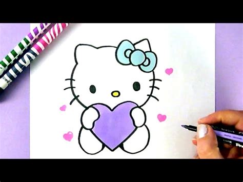 How To Draw Hello Kitty Nerd Step By Step