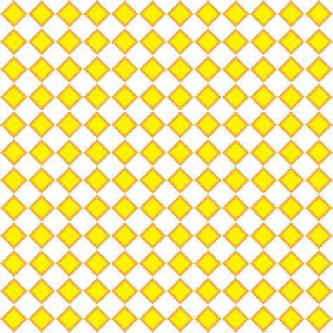 Premium Vector The Yellow Diamond Pattern Of Squares On A White