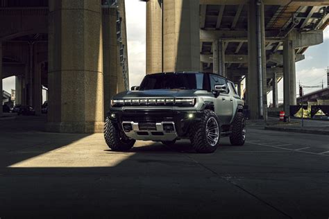 2024 Gmc Hummer Ev Fuel Brawl Black Fuel Off Road Wheels