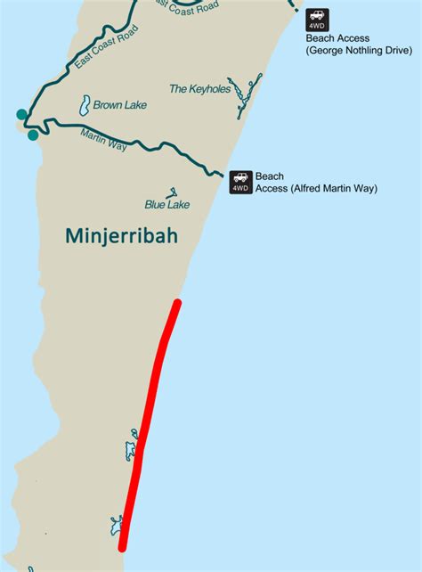 Main Beach Minjerribah Camping