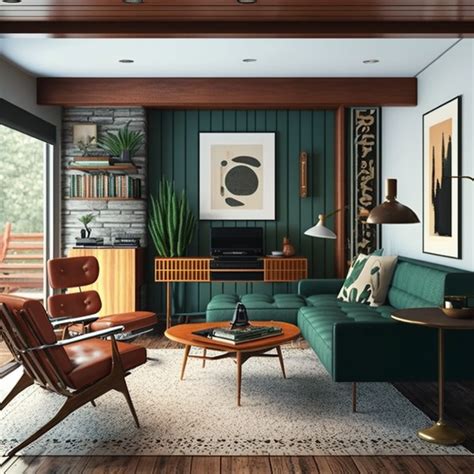 Mid Century Modern Living Room Inspiration