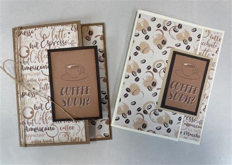 Coffee Bundle Cards Projects With Kellie In 2025 Cards Scrapbook