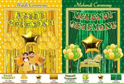 Haldi Mehendi Combo Special At ₹ 48 Piece Party Supplies In New Delhi Id 2856548398888