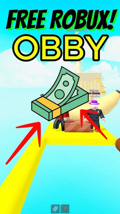 Roblox Free Robux Obby Real Youtube
