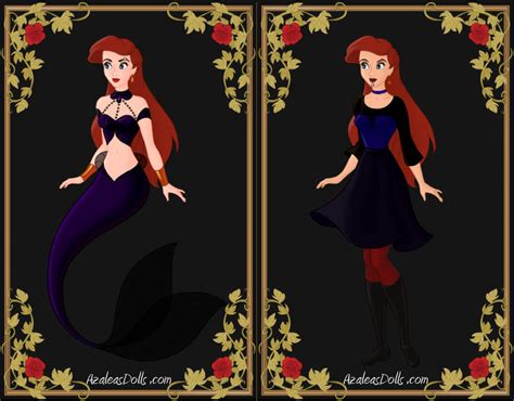 Goth Ariel By Disneyfan108 On Deviantart