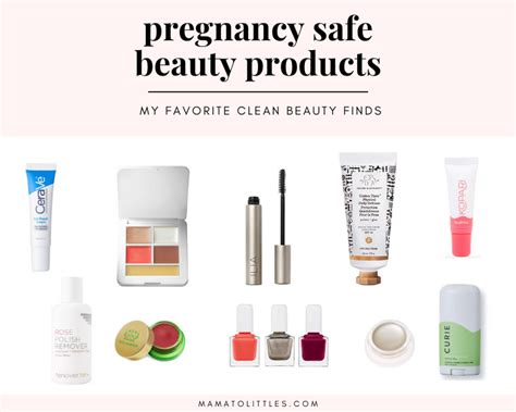 Best Clean Beauty Products For Pregnancy Mama To Littles