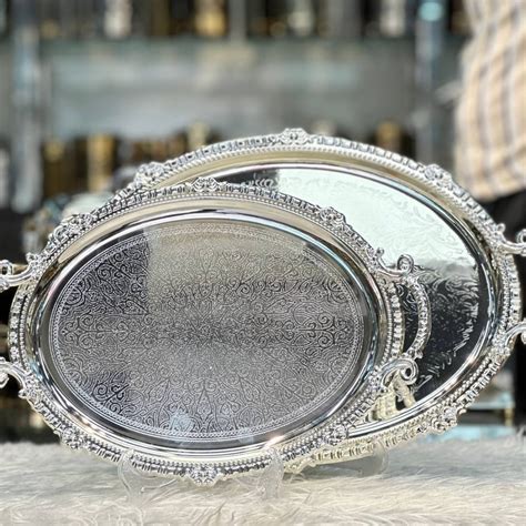 سینی پذیرایی استیل