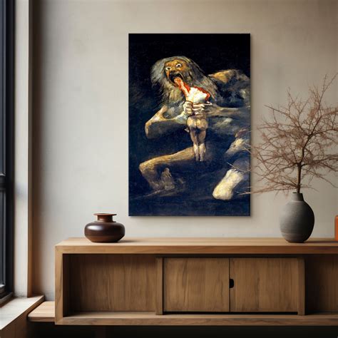 Saturno Devorando A Un Hijo Saturn Devouring His Son Wall Art