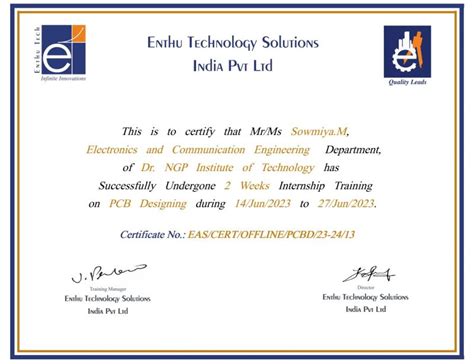Sowmiya M On Linkedin Enthutech Pcbdesign Continuouslearning