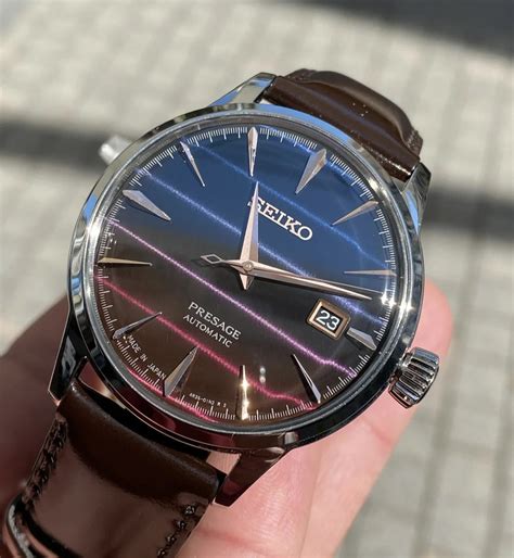 Seiko Limited Edition Presage Cocktail Time Purple Sunset Mens Watch