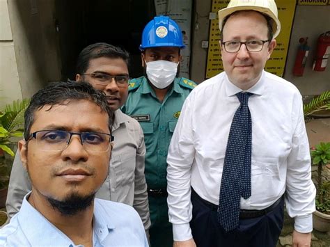 Accompanying Dr Stefano Peruzzo Managing Director Of Oscam Srl To Various Bsrm Plants