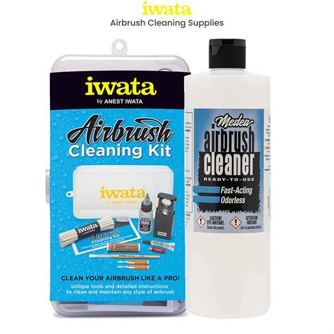 Iwata Airbrush Cleaning Supplies Jerrys Artarama