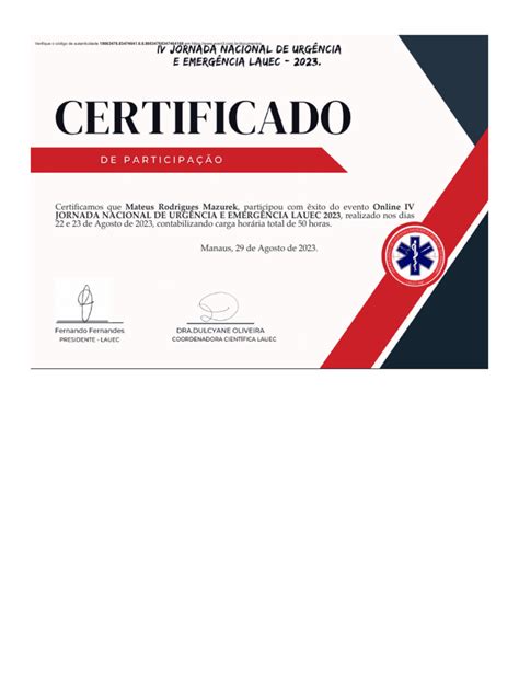 Certifica Do Pdf