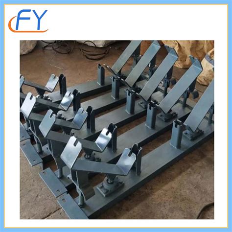 Supporting Function Conveyor Belt Roller Frame Return Bracket With Water Proof Conveyor Roller