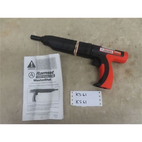 Ramset Powder Fastening System Model Mastershot 60202719 Looks New