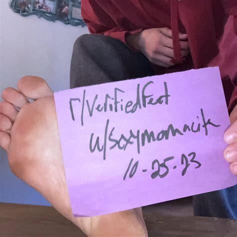 Verify Me Please R Verifiedfeet