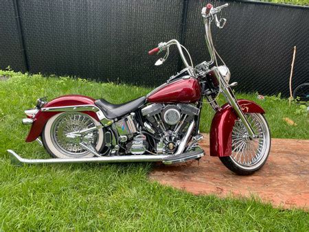 Harley Davidson 1995 Harley Davidson Fat Boy Cholo Style Used The