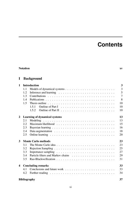 particle filters and markov chains for learning of dynamical systems
