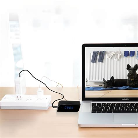 Camera De Spionaj Wi Fi Ip Ascunsa In Ceasul Desteptator Cu Camera Si Microfon 1080p