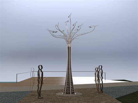 Horsham Riverfront Sculpture Commission Alex Sanson Sculpture