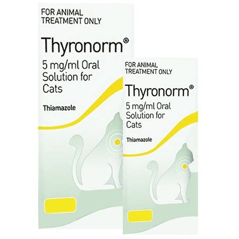 Thyronorm 5mg Ml Solution For Cats Prescription Only Vetscriptions