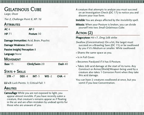 Gelatinous Cube Elysiums Door