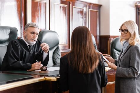 Courtroom Trial Judge