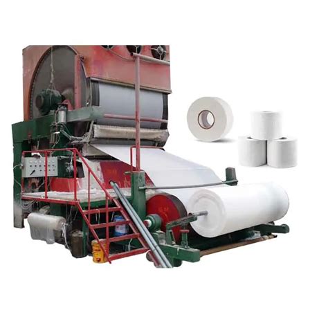 High Capacity Hemp Pulp Toilet Paper Making Machine Gm