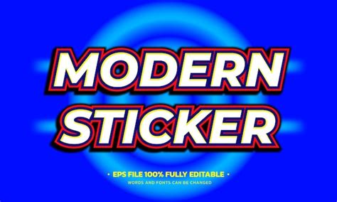 Premium Vector Free Vector Modern Text Effect Editable