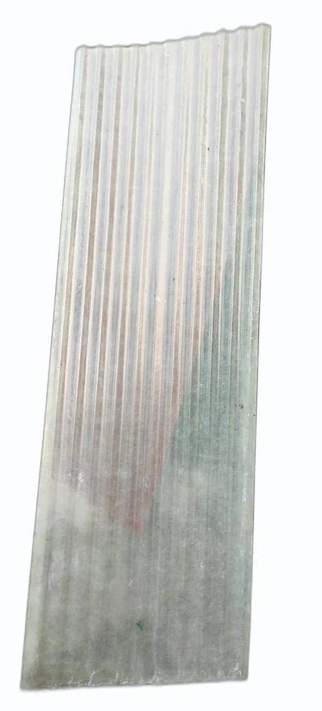 Silver Plain Polycarbonate Profiled Sheet 15mm At ₹ 30sq Ft In Lucknow