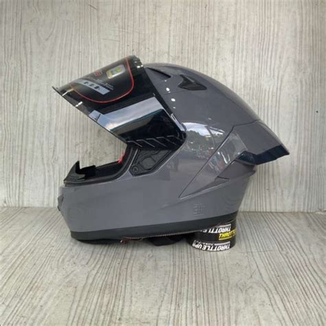 Jual Helm Alv Genesis Solid Paket Ganteng Alv Full Face Terbaru L
