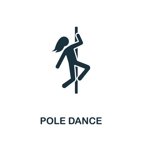 Pole Dance Icon Simple Illustration From Night Club Collection Creative Pole Dance Icon For
