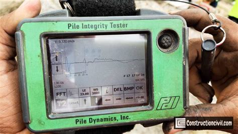 Integrity Test Of Pile Purposes Procedure And Limitations