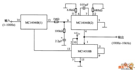 The Frequency Multiplier Circuit Signalprocessing Circuit Diagram