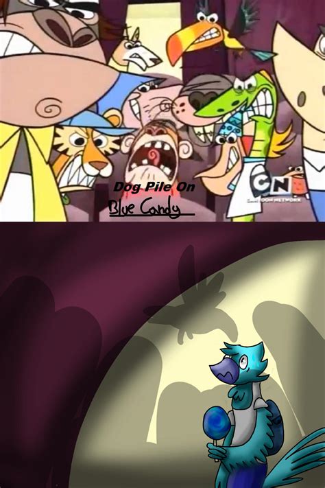 Charles Darwin Students Attack Blue Candy By Mamapata1 On Deviantart