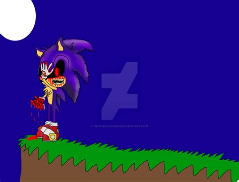 Sonic Exe YoU CAn T RUn By NeutralHedgie On DeviantArt