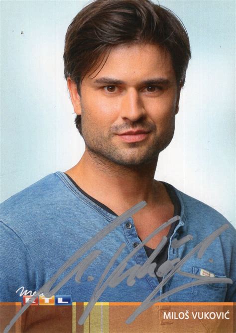 Jrautogramme De Vukovic Milos Unter Uns