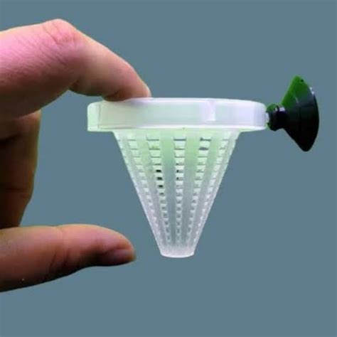 Worm Funnel Silk Worm Container Trmpat Eat Ornamental Fish Shopee