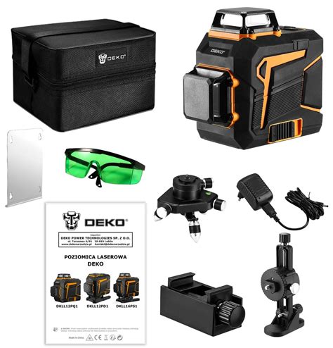 Laser Krzyżowy 12 Linii Deko Dkll12pq1 Dekonarzedzia Pl