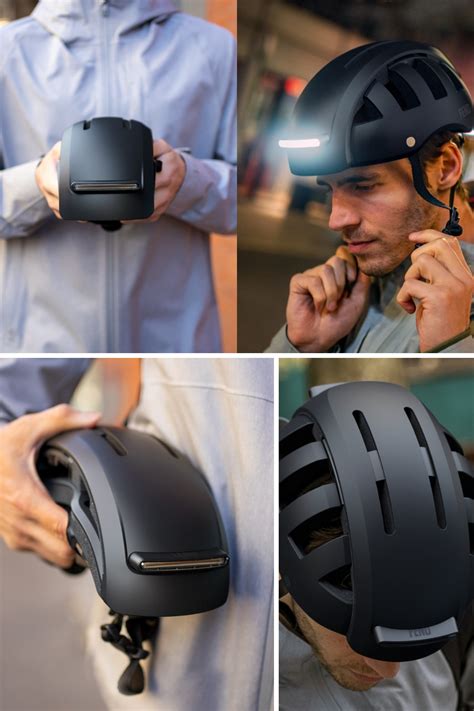 Incredibly Clever Biking Helmet Occupies Just 50 Of Its Original