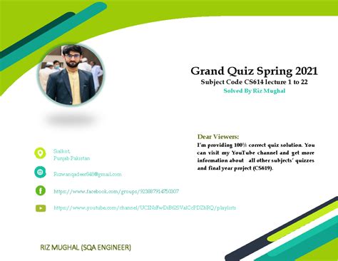 cs614 grand quiz solved spring 2021 by riz mughal data warehousing
