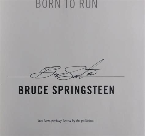 Lot Detail Bruce Springsteen Signed Limited Edition