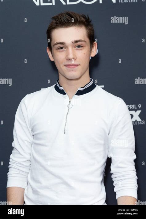 New York Ny April 8 2019 Keidrich Sellati Attends Premiere Fosse