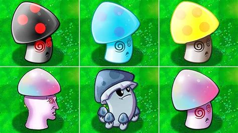 Hypno Shroom Plants Vs Zombies Learn How To Draw Hypno Shroom From