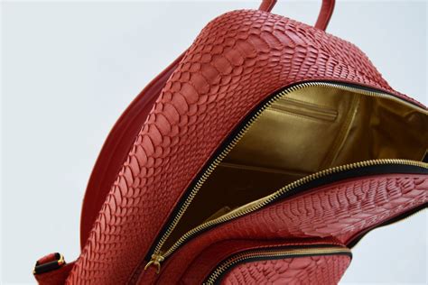 Python Backpack Custom Made Python Backpack Oj Exclusive