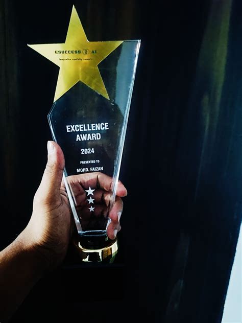 mohd faizan saifi on linkedin excellenceaward learningjourney