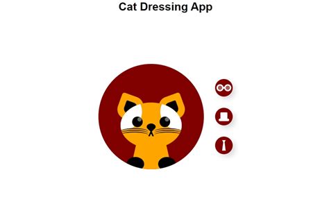 Cat Dressing App Using Html And Css In Javascript With Source Code Sourcecodester